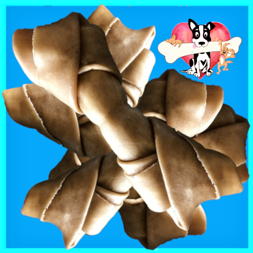 Buffalo Rawhide Knot 8" (10 pieces)