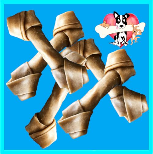 Buffalo Rawhide Knot 6" (5 pieces)